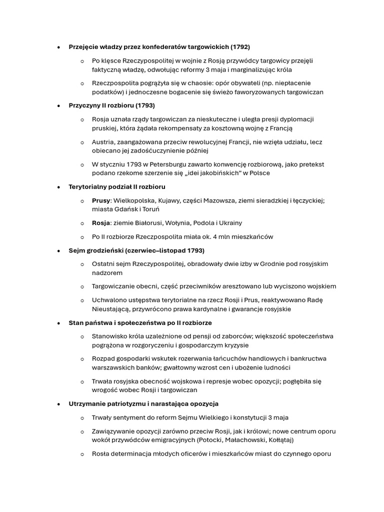 Temat 40 - Kres Istnienia RP | PDF