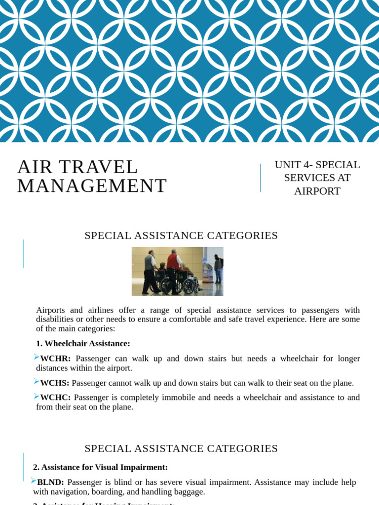 Unit 4-Special Services at Airport | PDF | Airport | International Airport