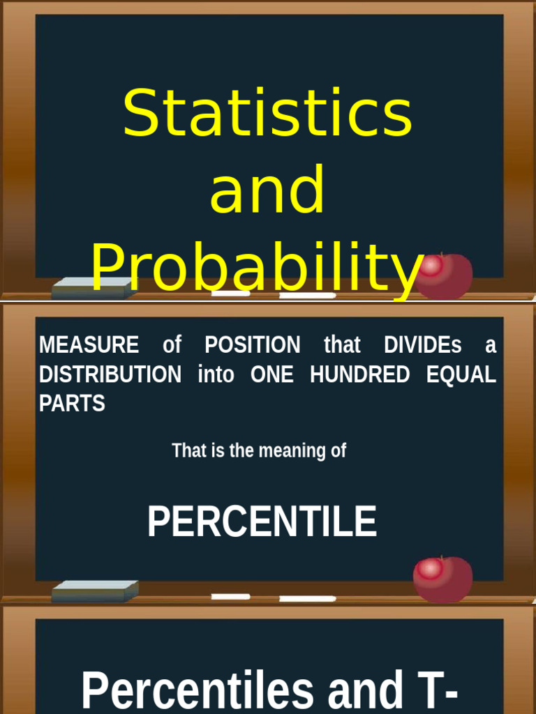 Percentiles and T Distribution | PDF | Percentile | Normal Distribution