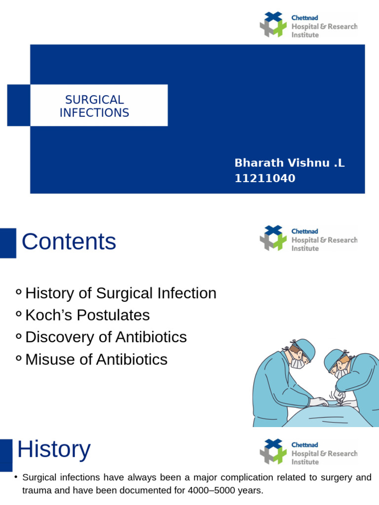 Surgical Infection 040 | PDF | Penicillin | Antimicrobial Resistance