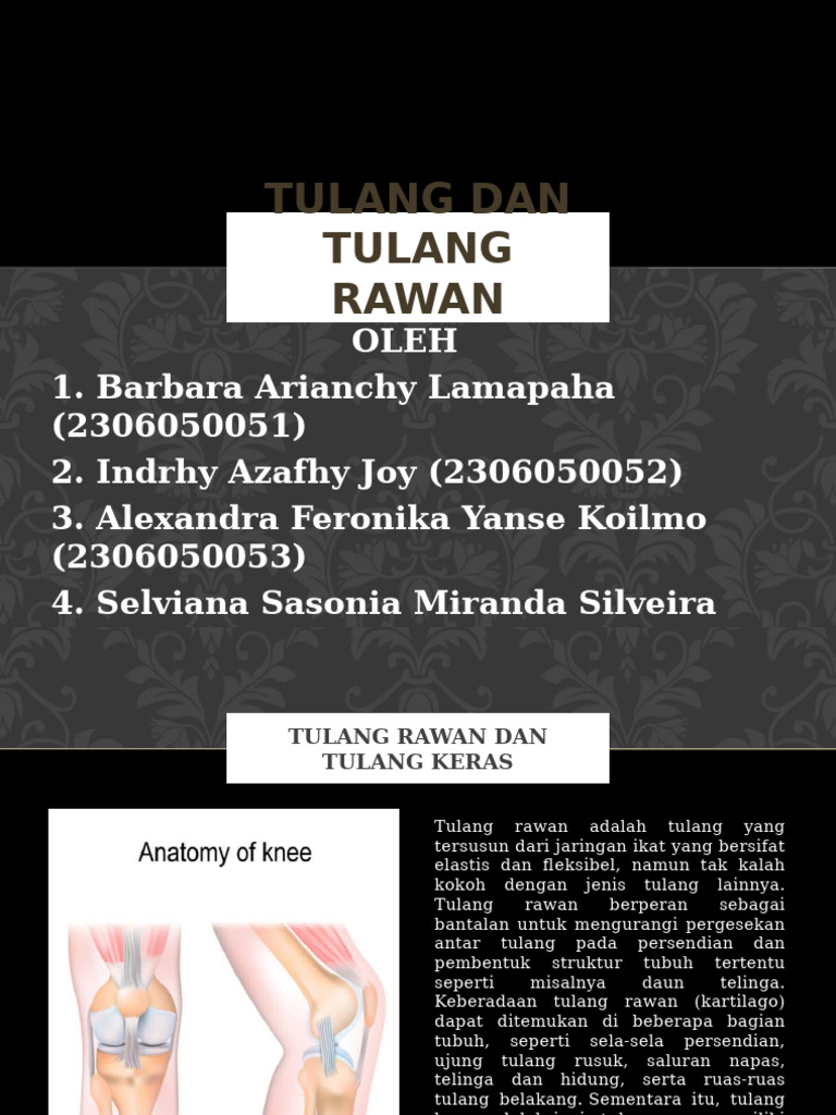 Tulang Dan Tulang Rawan | PDF