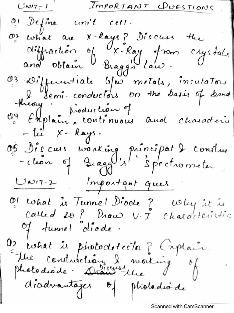 Master Questions - Physics | PDF