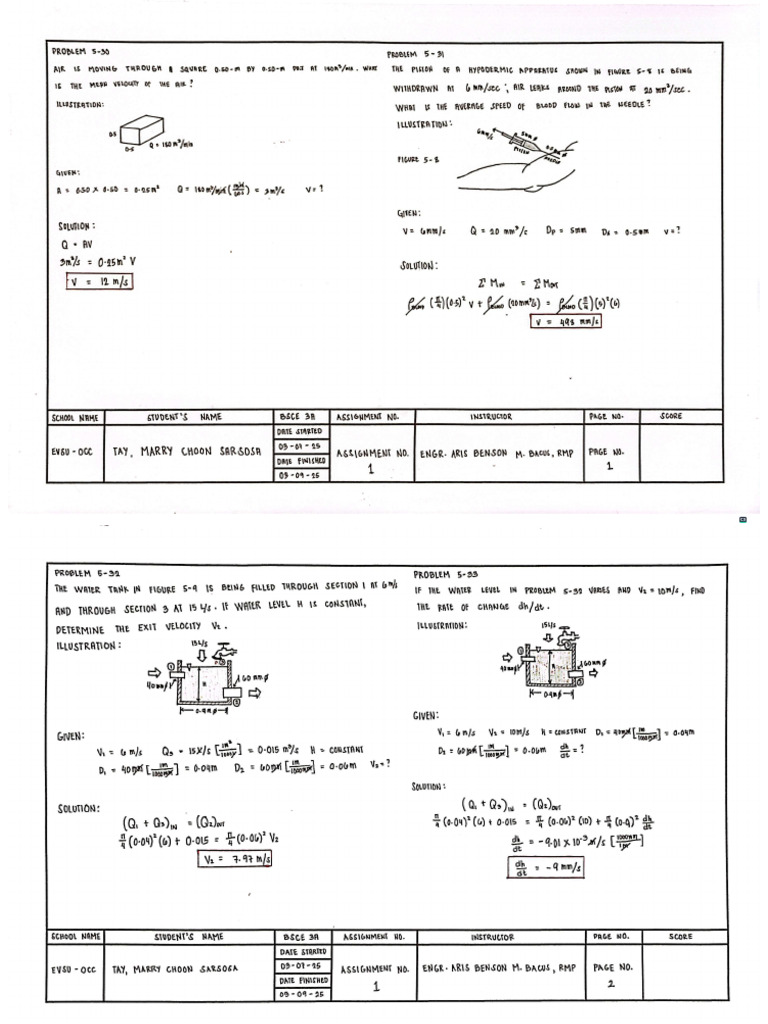 Tay, Marry Choon Sarsosa Assignment #1 | PDF