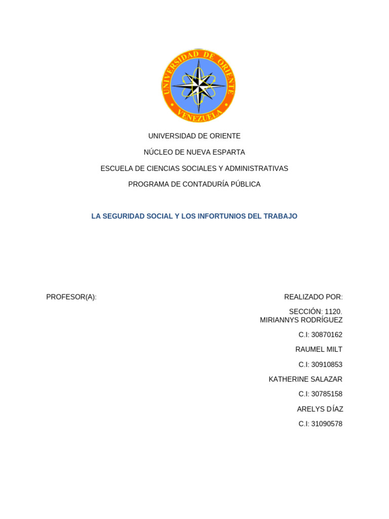 Seguridad Social Final | PDF | Seguridad y salud ocupacional | Derecho laboral