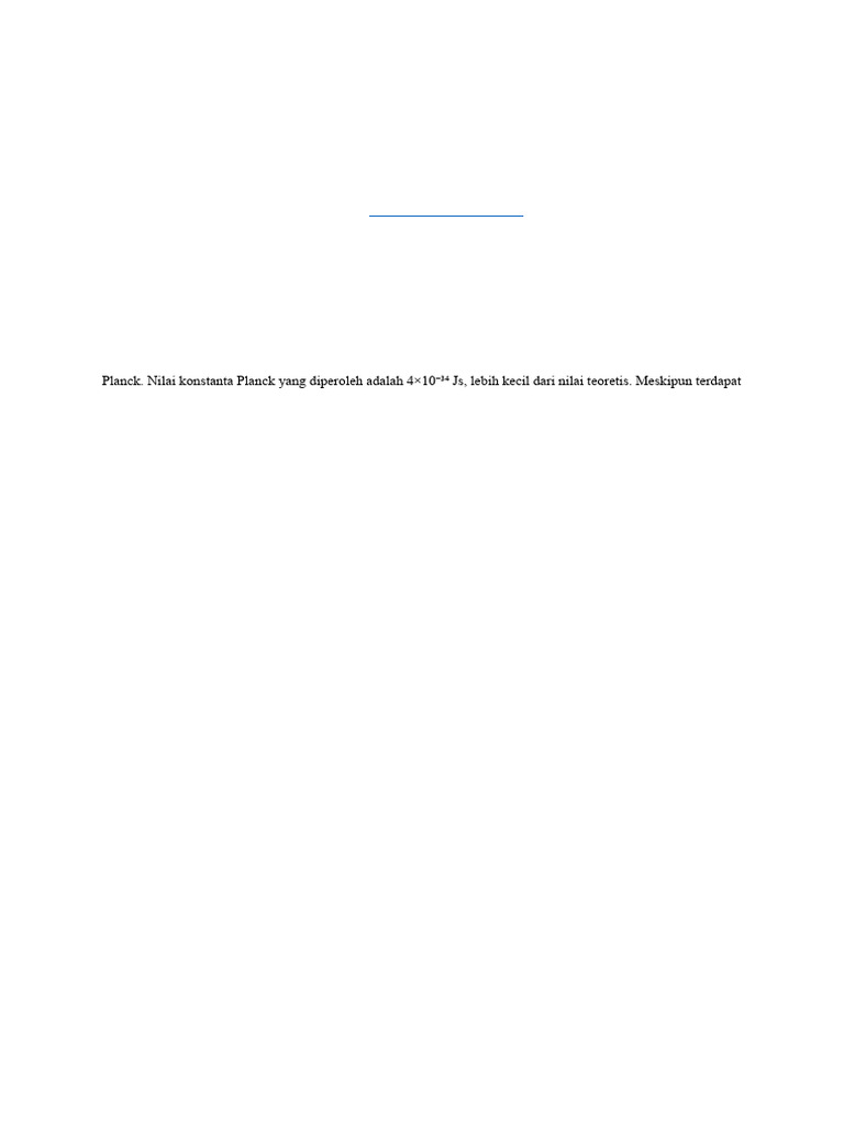 LL - Mutmainnah - Efek Fotolistrik | PDF