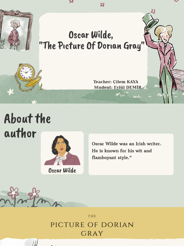 Oscar Wilde, The Pıcture of Dorıan Gray - 20250430 - 092233 - 0000 | PDF