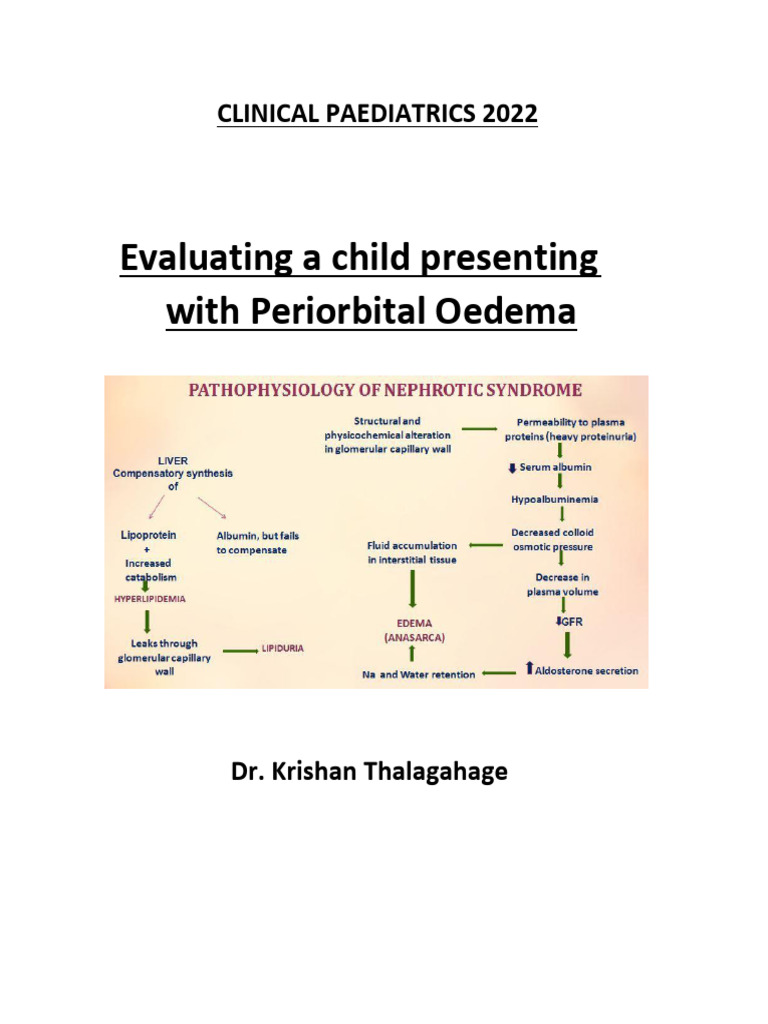Nephrology Long Cases - 2022 | PDF | Edema | Medicine