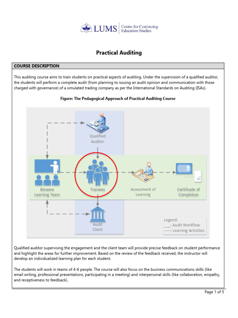 Practical Auditing - CES (updated) | PDF | Audit | Financial Services