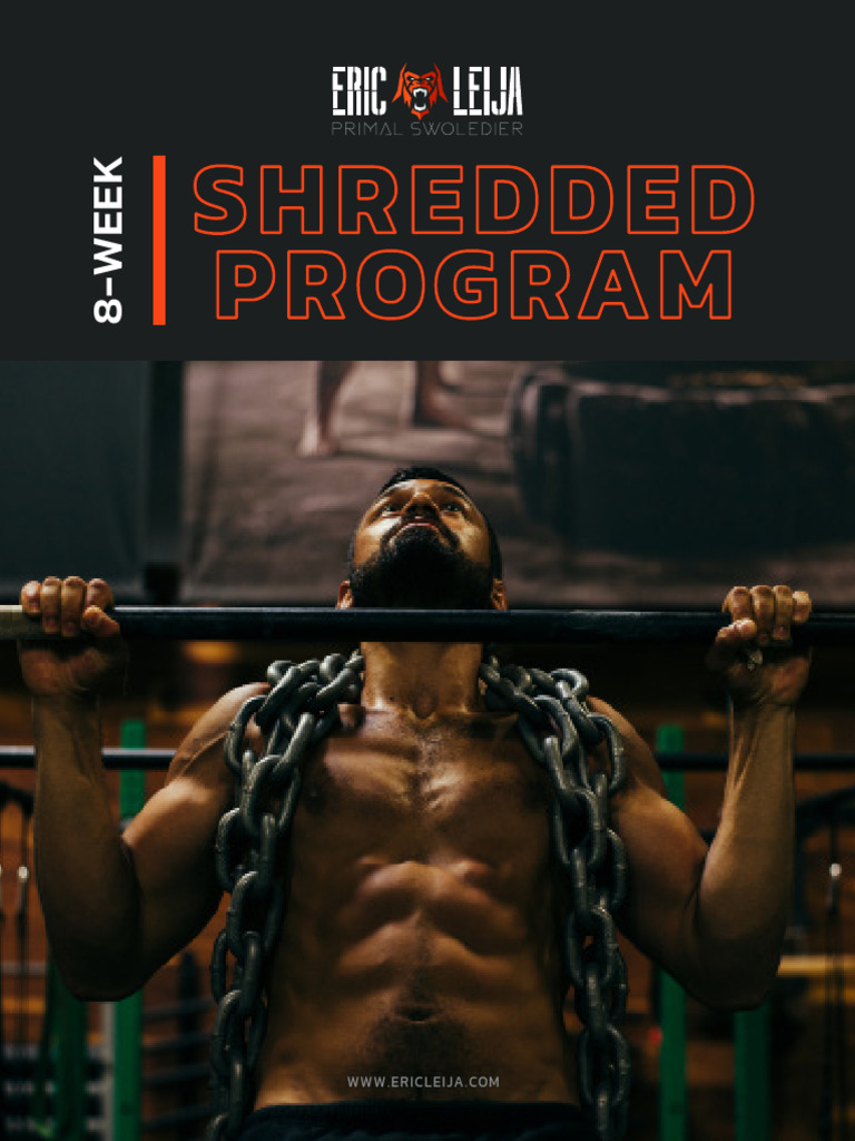 8-Week Shredded | PDF | Kettlebell | Weight Training