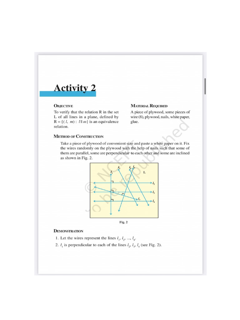 Class 12 Maths Practical Activity | PDF