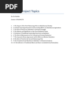 ZIMSEC O Level Maths Project Guide | PDF