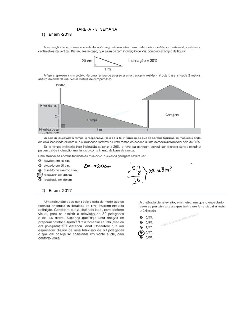 TAREFA 7 (9ano) | PDF