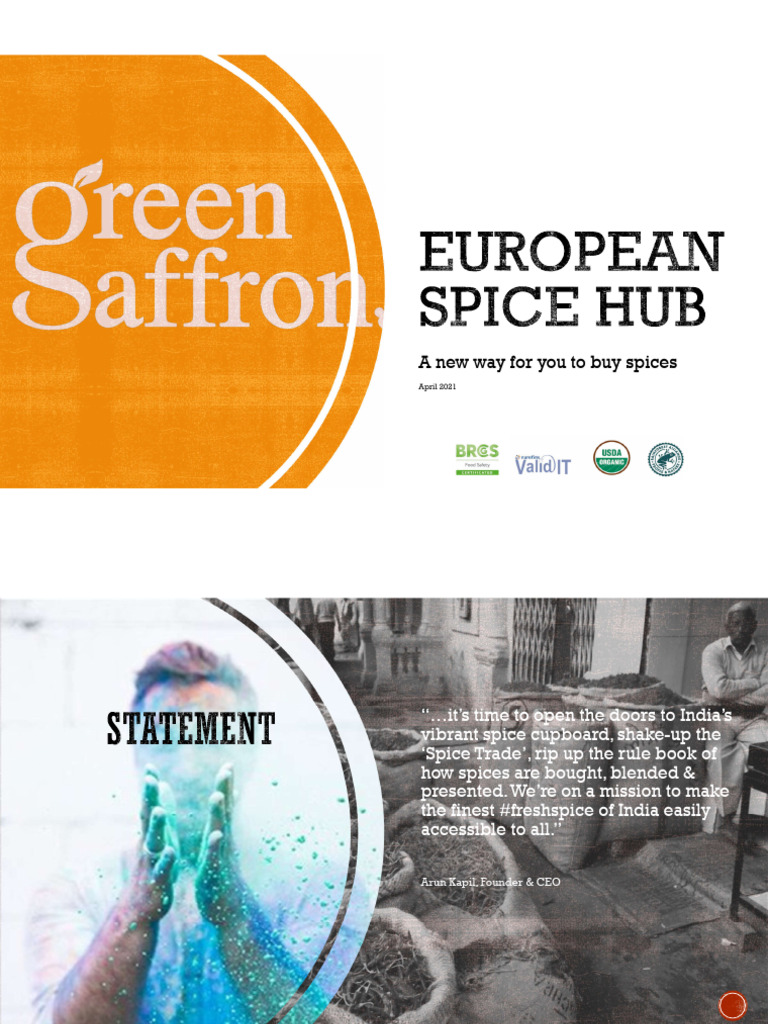 Spice Hub Sales Brochure v7 Backg | PDF | Foods