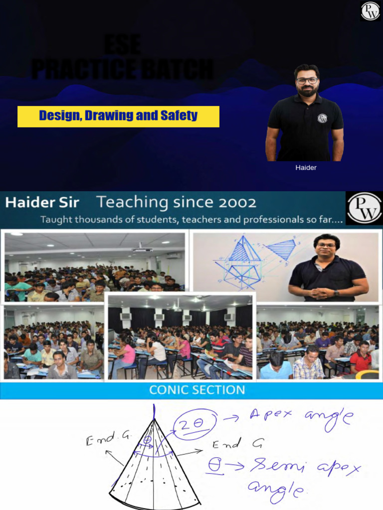 ESE Practice Batch: Design, Drawing and Safety | PDF