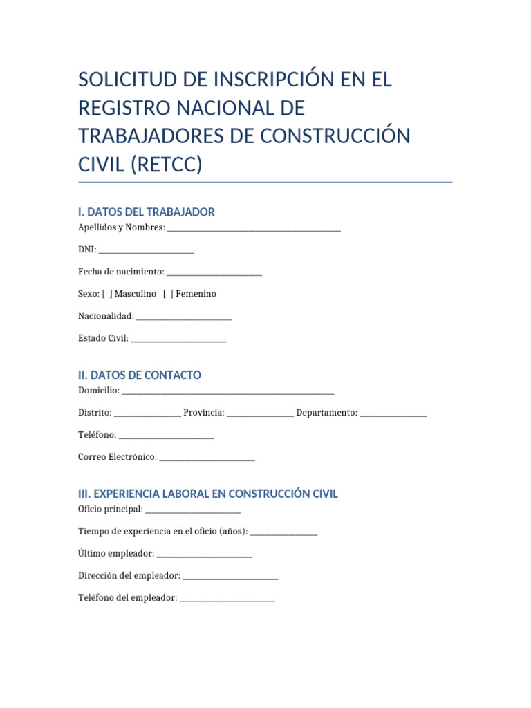 Formato RETCC MTPE | PDF