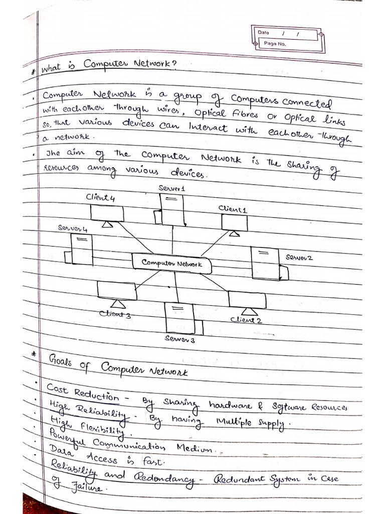 Computer Network Unit 1 AKTU | PDF
