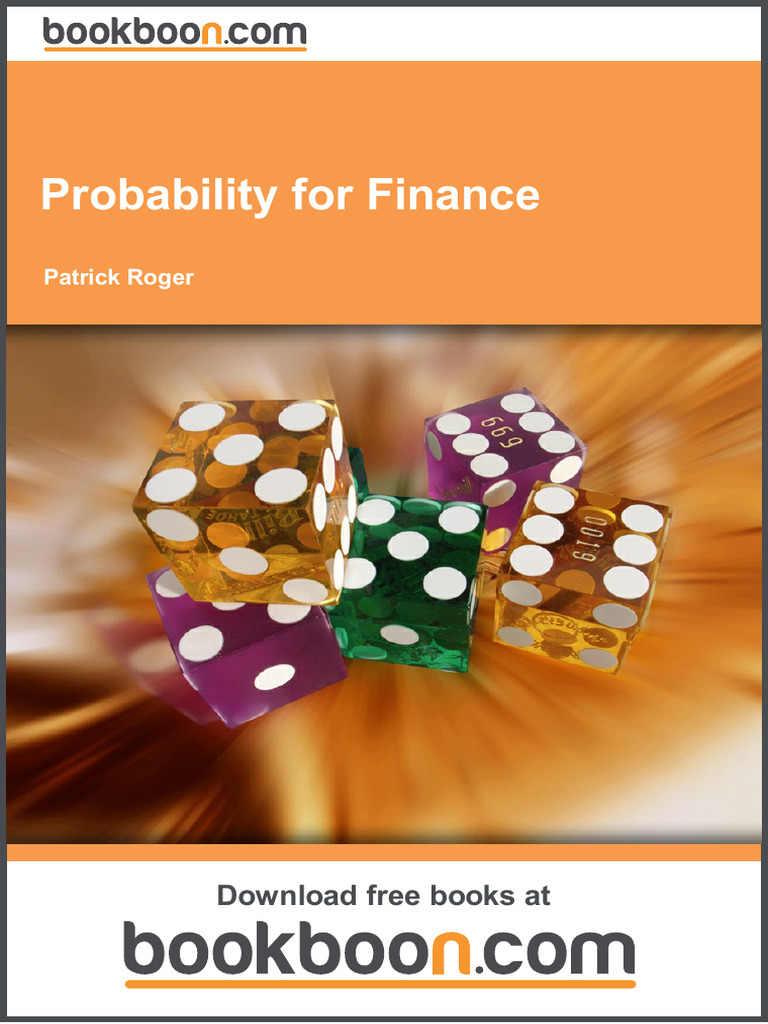 Probability For Finance | PDF | Probability Distribution | Random Variable