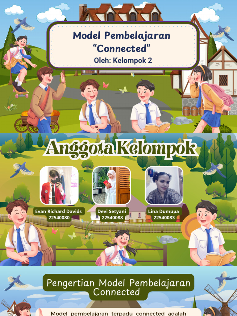Model Pembelajaran Terpadu Connected | PDF