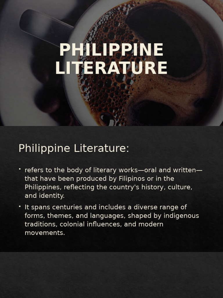 Overview of Philippine Literature History | PDF | Philippines