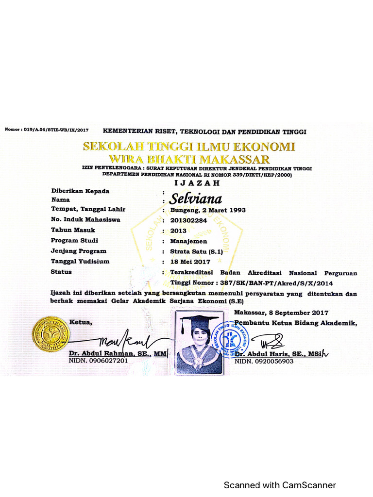 Ijazah Selvi | PDF