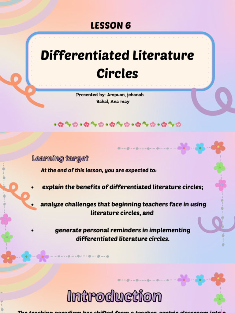 Lesson 6 Differentiated Literature Circle - 20250429 - 183644 - 0000 ...