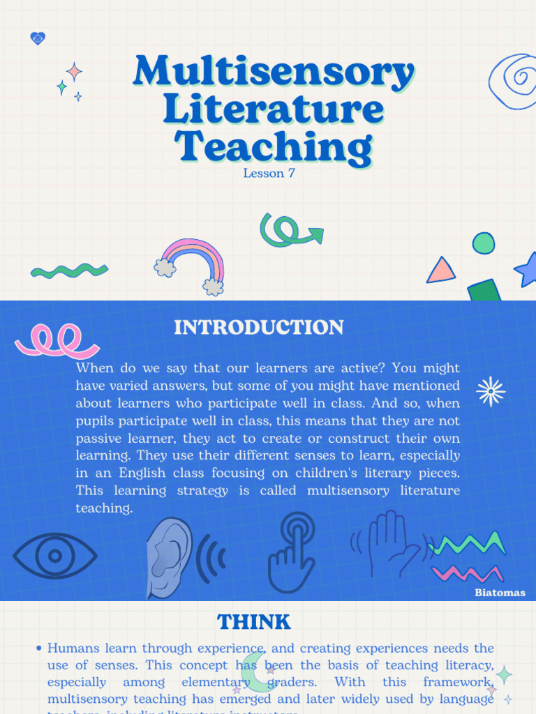 Blue and White Colorful Daycare Presentation | PDF | Learning | Reading ...