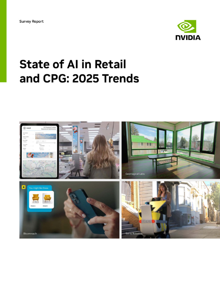 State of AI in Retail and CPG - 2025 Trends | PDF