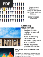 DRRM Act: Key Agencies & Roles | PDF | Emergency Management | Disasters