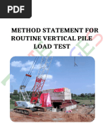 KSP - Method of Statement-Maintain Load Test MLT | PDF | Deep ...