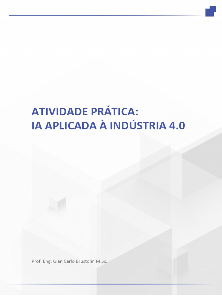 Atividade Pratica IA ENG v1 | PDF | Internet das Coisas | Engenharia