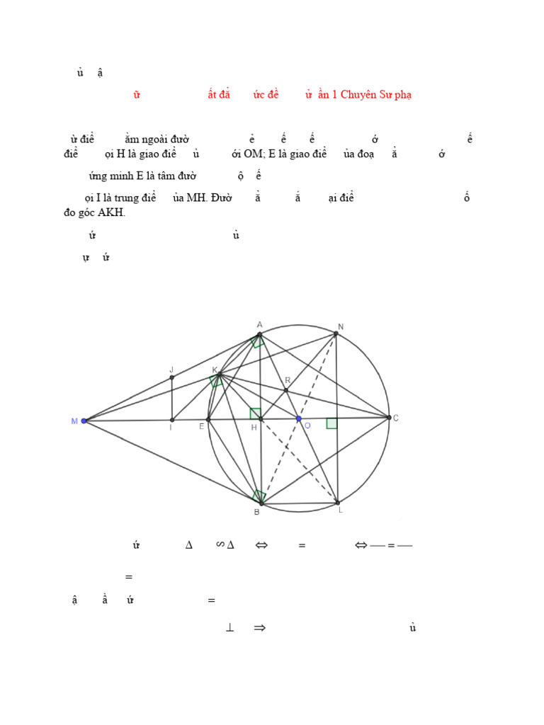9T2_260323_Chữa đề thi thử Csp hình và bđt | PDF