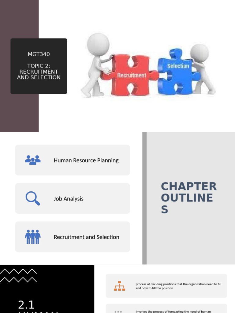 2023 Topic 2 - Recruitment and Selection 2 | PDF | Recruitment | Employment