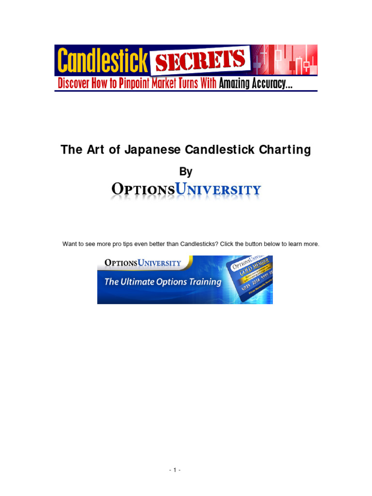 Japanese Candlestick Charting Guide | PDF | Market Trend | Technical ...