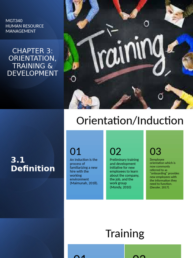 2023 Topic 3- Orientation, Training and Development | PDF | Employment | Apprenticeship