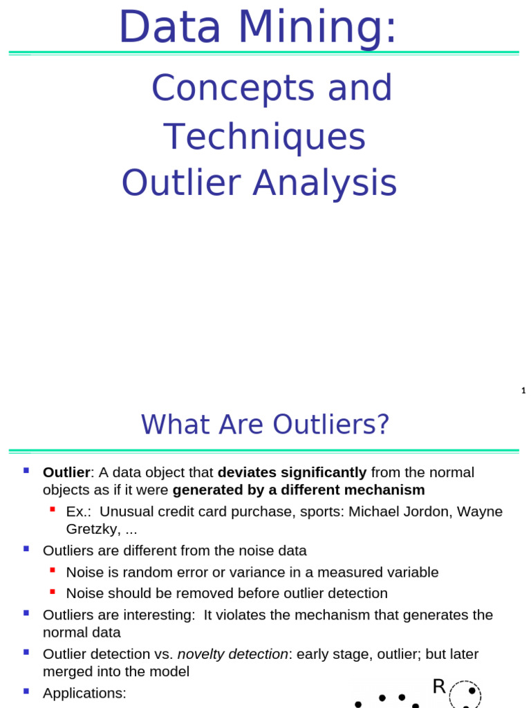 Unit-5 Outlier Analysis | PDF | Outlier | Cluster Analysis