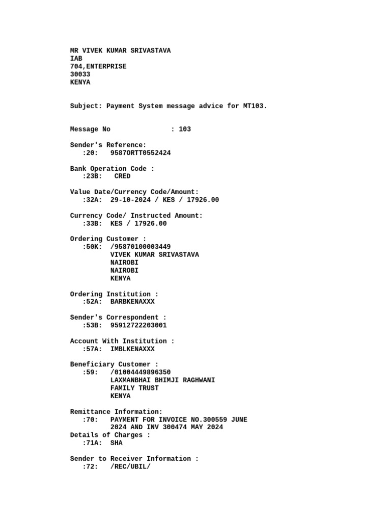 MR Vivek Kumar Ubil Rtgs | PDF