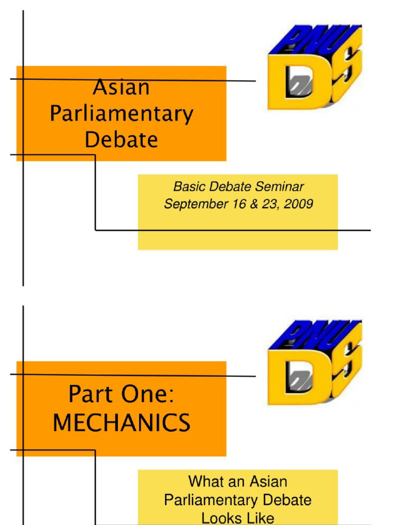 Debate Format | PDF