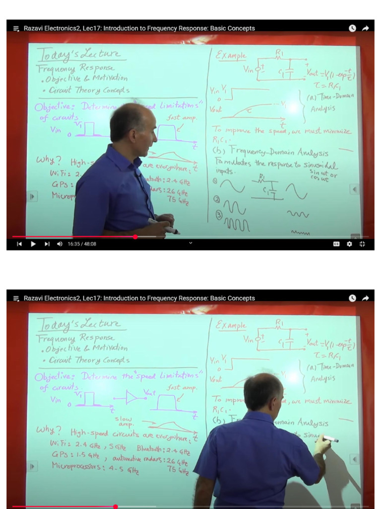 Frequency Response Razavi | PDF