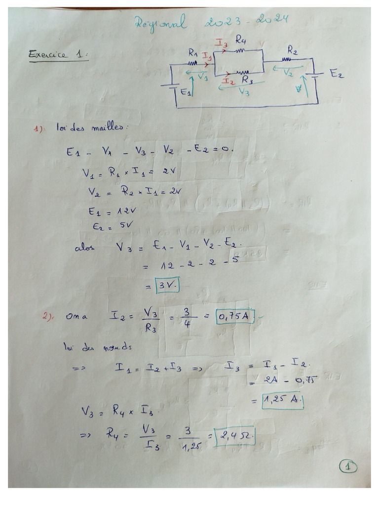 Correction EFMR M103 2023-2024 | PDF