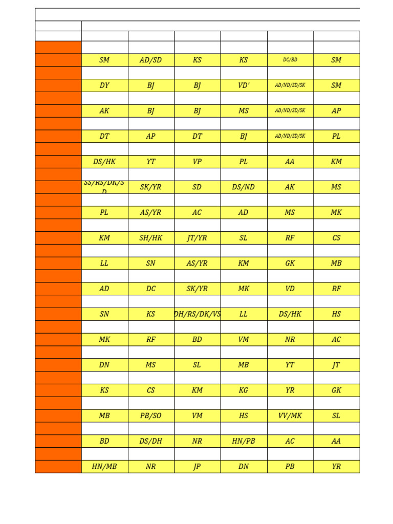 Time Table of Friday & Saturday (4th & 5thy April) | PDF