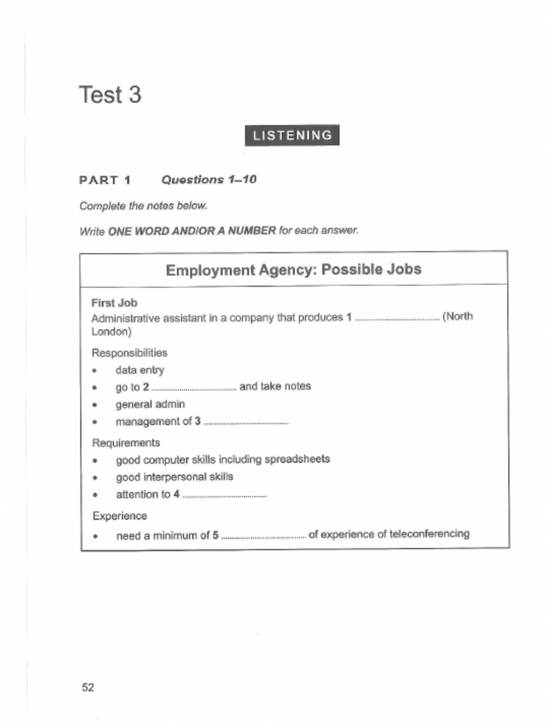 Reading - Listening HW4 | PDF
