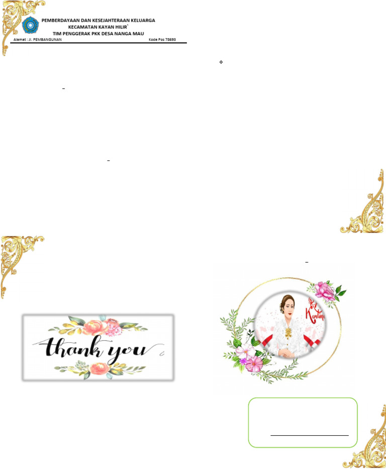 Undangan Hut Kartini | PDF