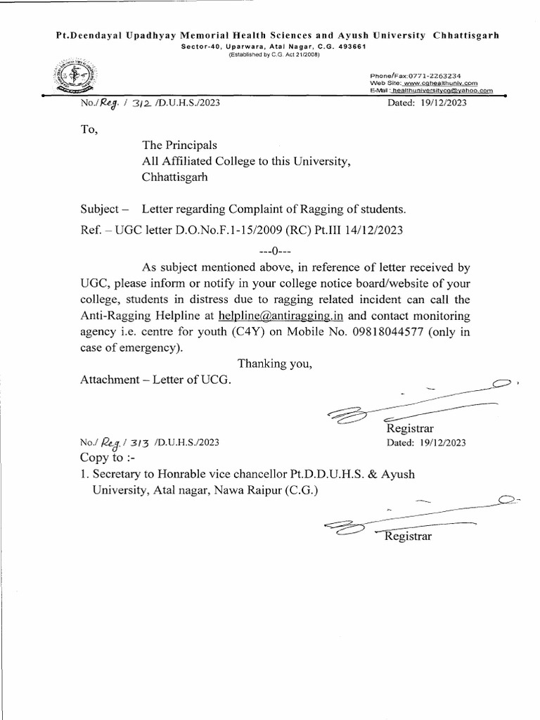 Ragging | PDF | Education Issues | Students