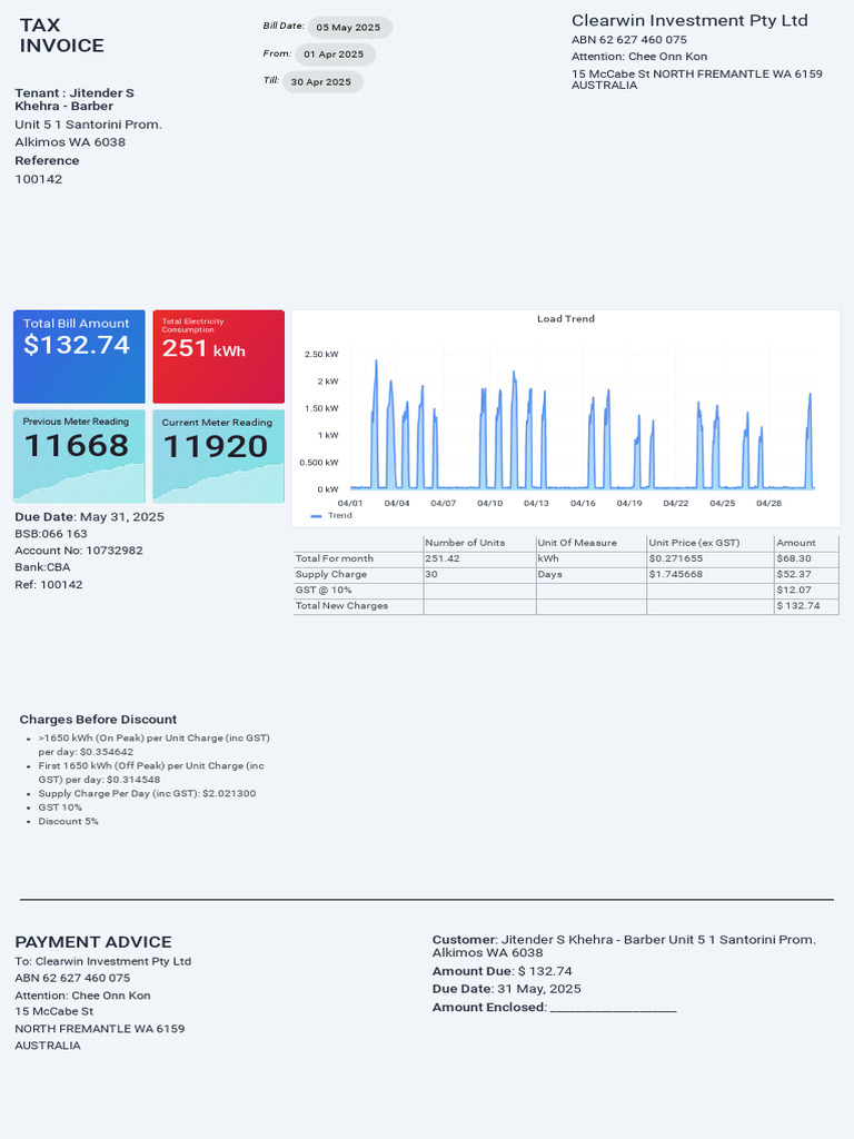 Jitender S Khehra Barber | PDF | Electric Power | Power (Physics)