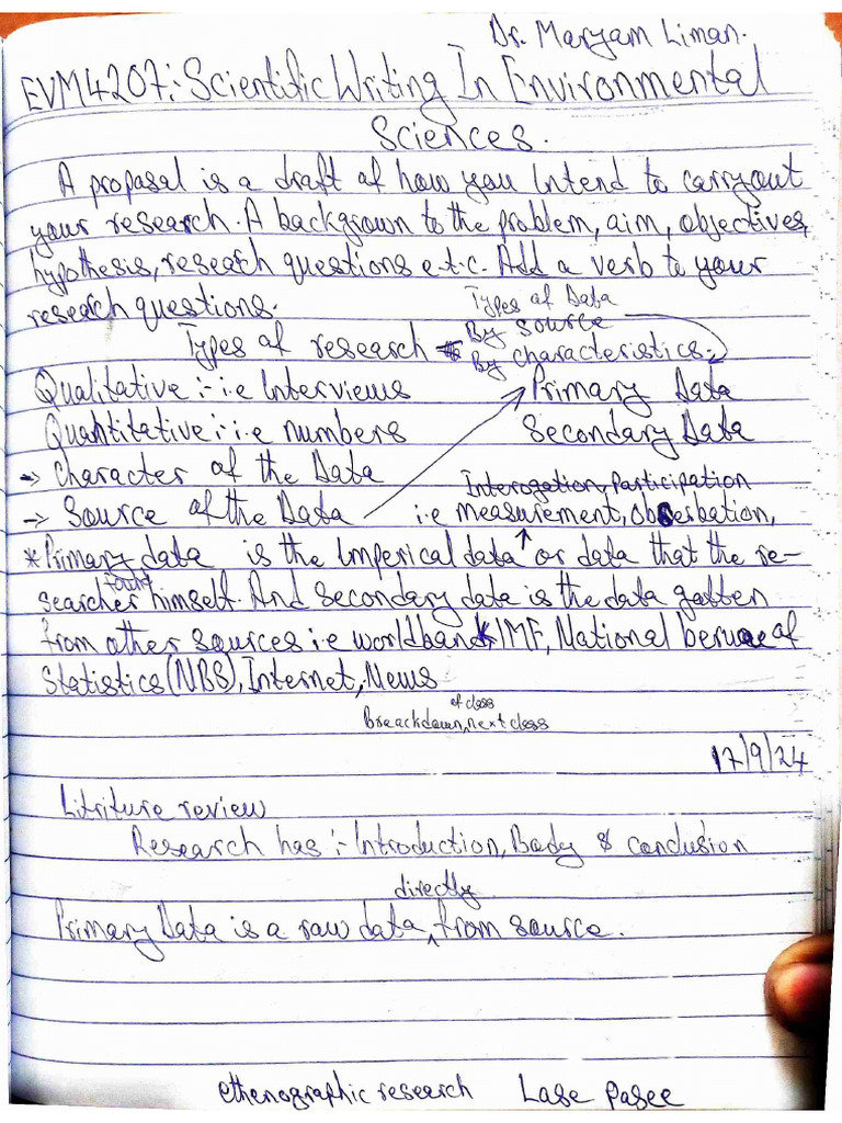 Scientific Writing | PDF