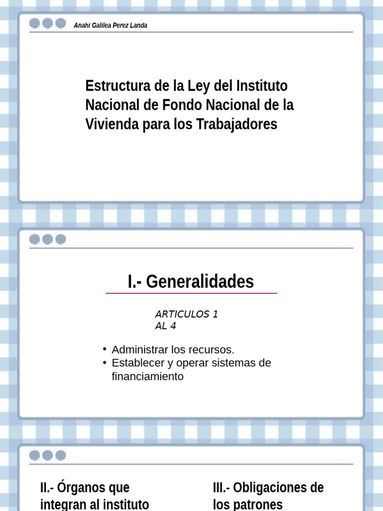 Estructura Ley Infonavit | PDF | Justicia | Crimen y violencia