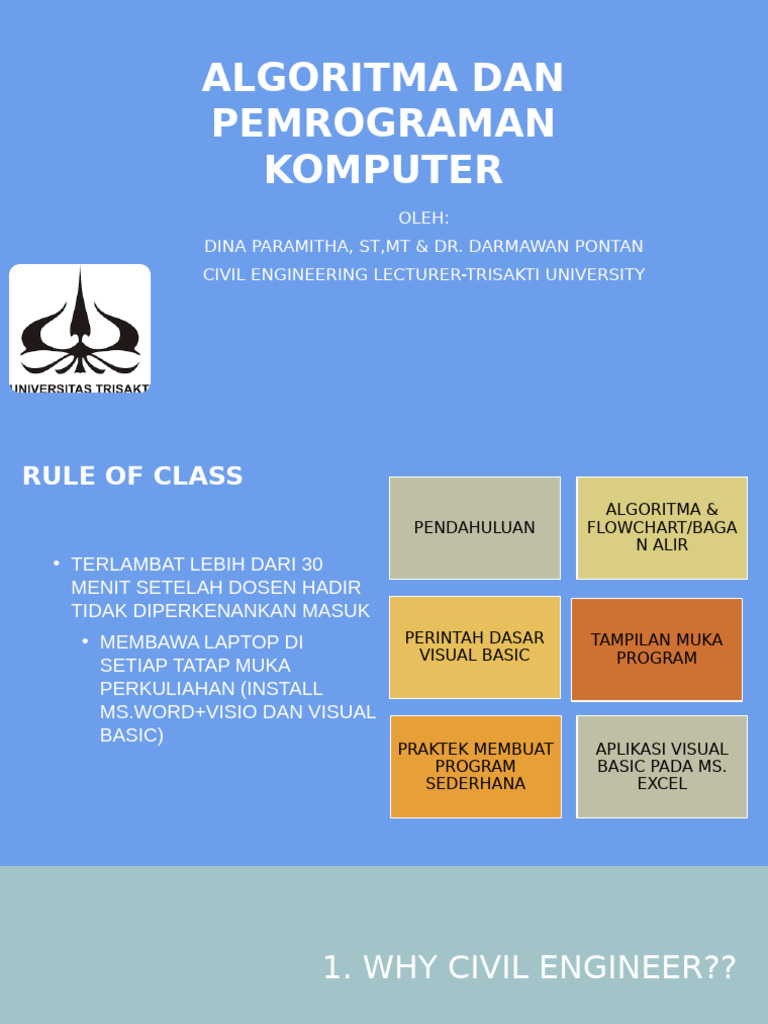 Sejarah Bahasa Pemrograman Dan Visual Basic | PDF