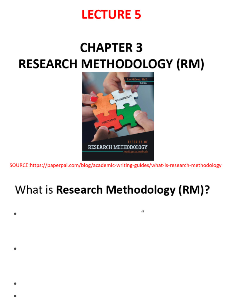 Understanding Research Methodology | PDF | Methodology | Sampling ...