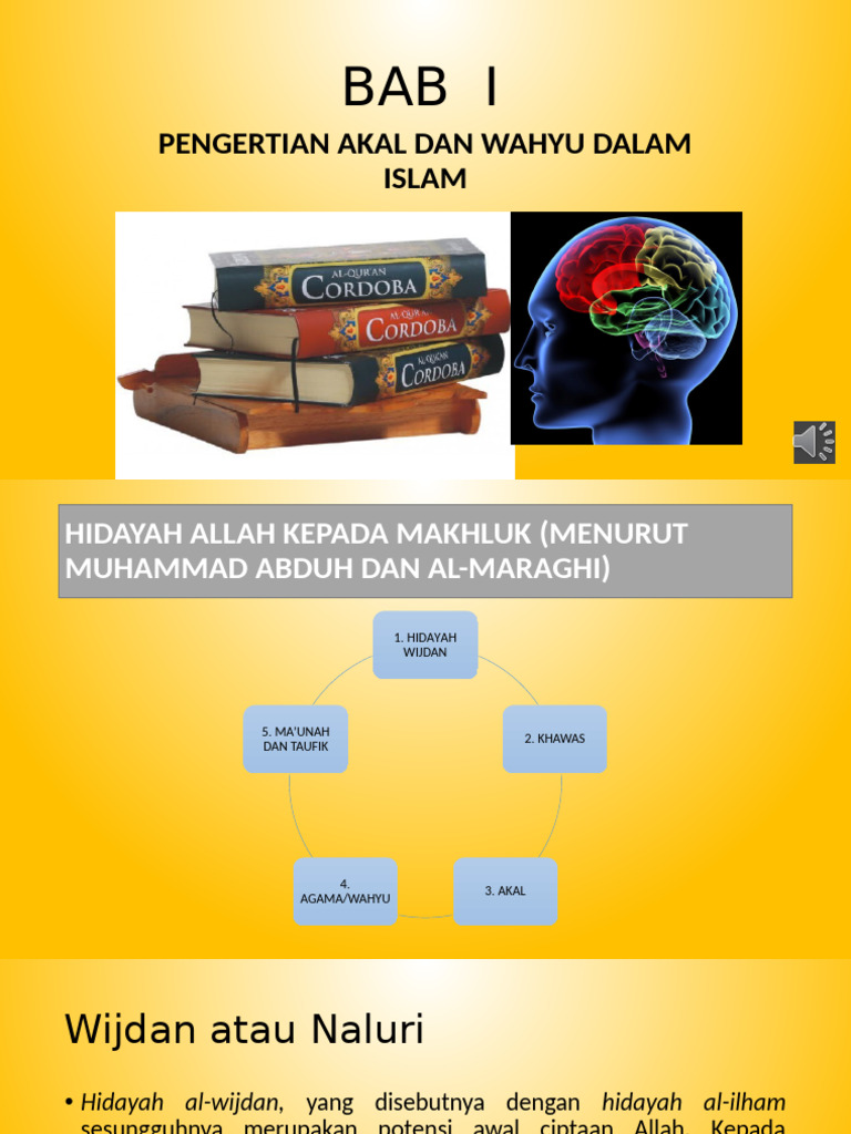 BAB 1 PPT AKAL DAN WAHYUs | PDF