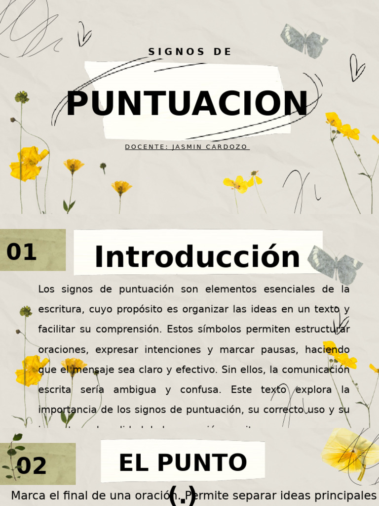Signos de Puntuacion | PDF